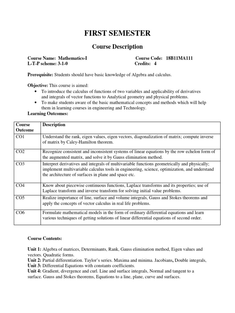 CourseDescription BTCE | PDF