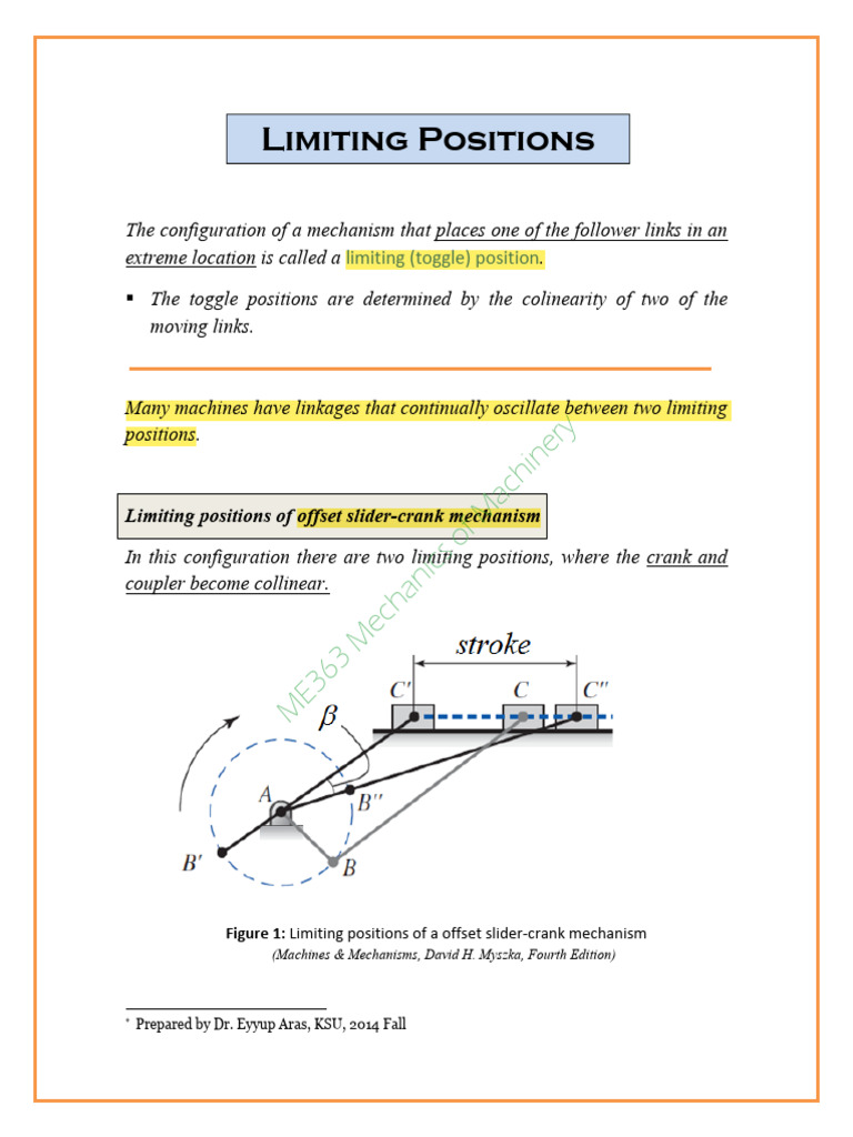 9-Limiting Positions | PDF