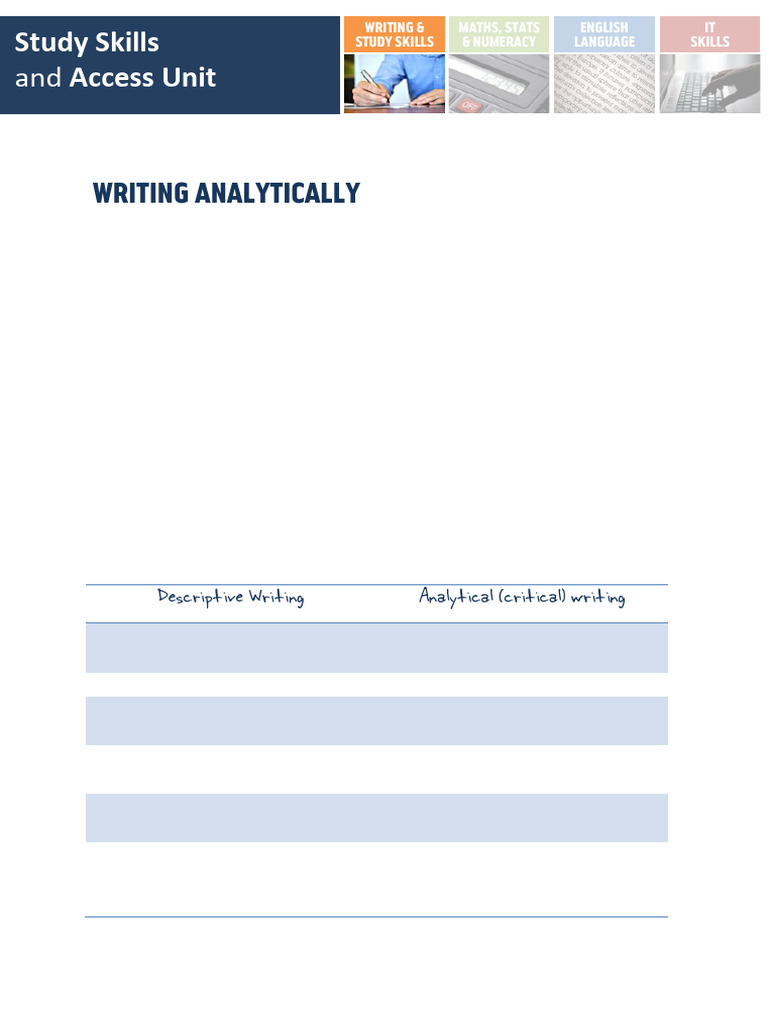 Writing Analytically | PDF | Reason | Career & Growth