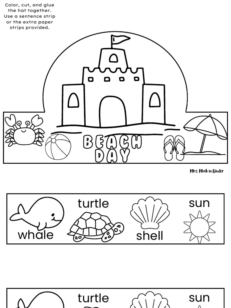 FREEBIEBeachDayCrown 1 | PDF