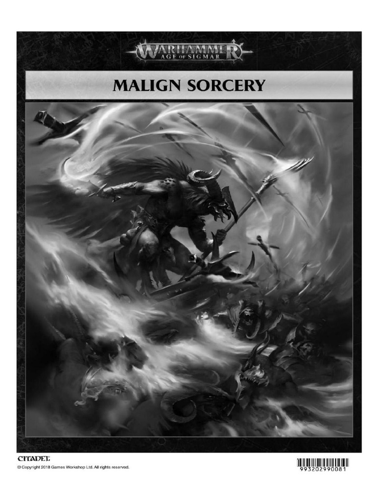 Malign Sorcery Black and White | PDF