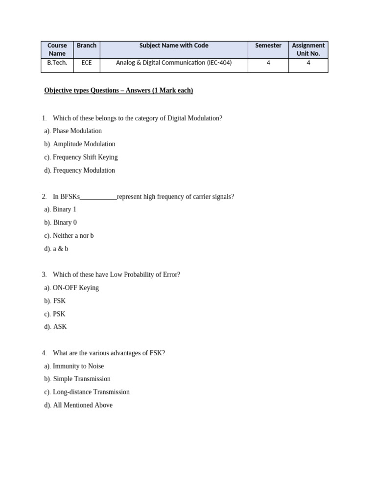 A & DC Unit 4 Ak | PDF