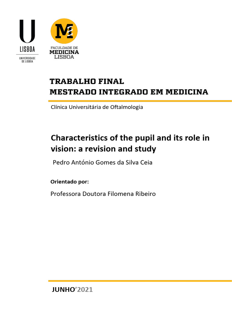 02.characteristics of The Pupil and Its Role in Vision - A Revision and ...
