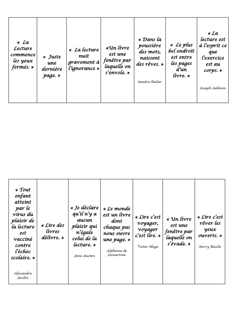 Citations Marque Pages | PDF