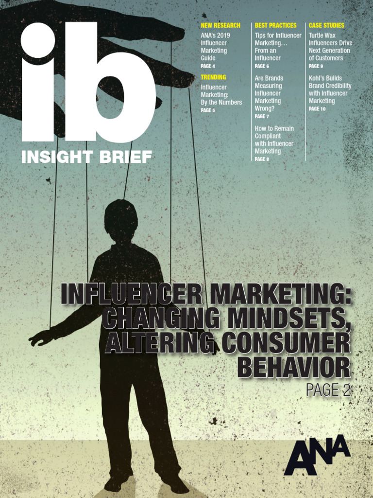 1 - Adv - 1 - Influencer Ana 2019 | PDF