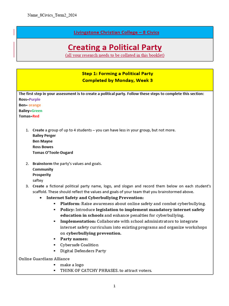 Annotated-8HASS Unit2 Civics 2024 Scaffold-2 %281%29.Docx | PDF