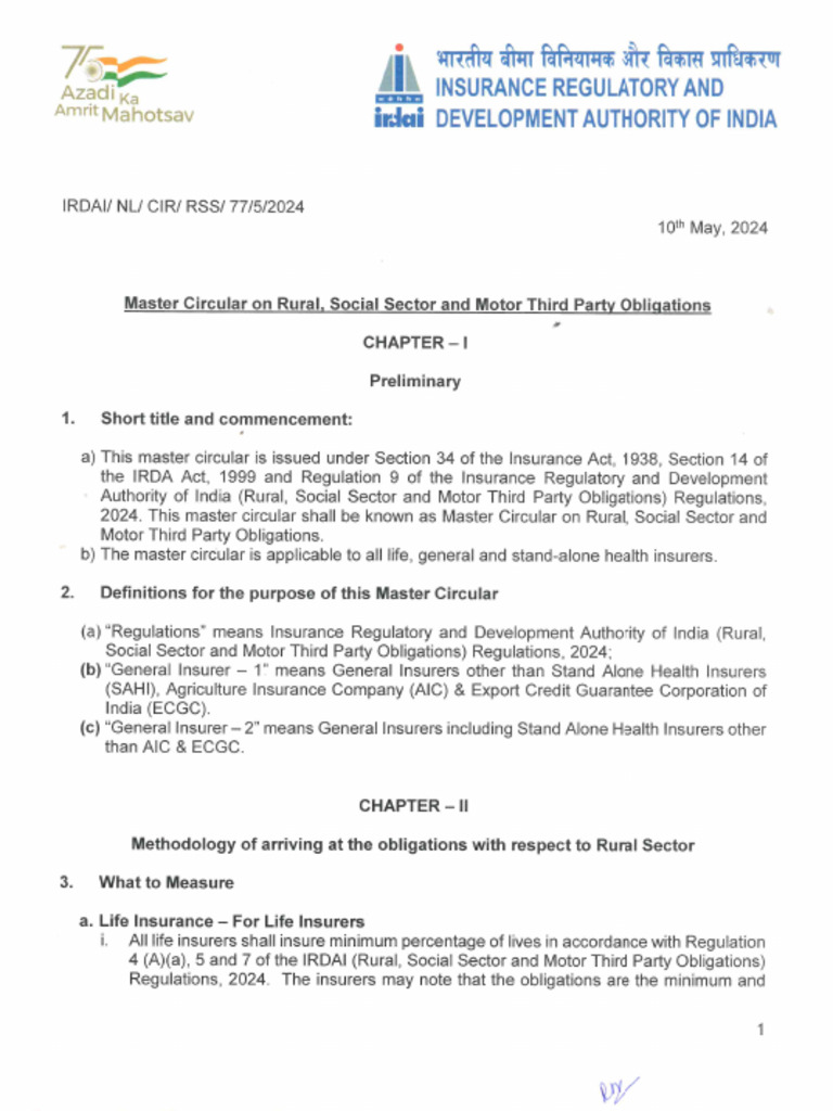 Master Circular On RUSO and MTP Obligations | PDF