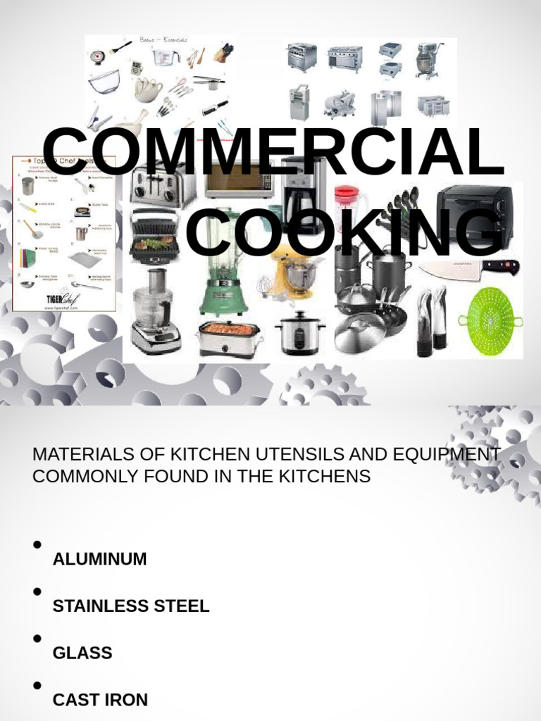 Commercial Cooking | PDF