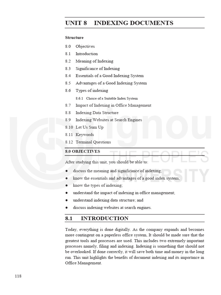 Indexing Documents | PDF