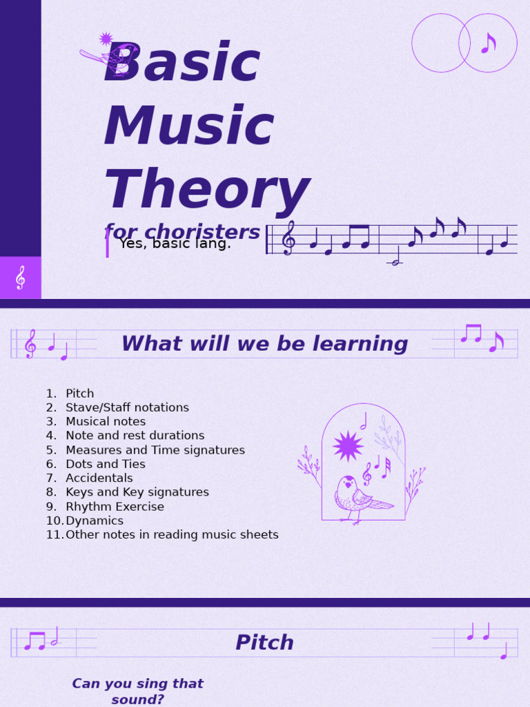 Basic Music Theory 1 | PDF