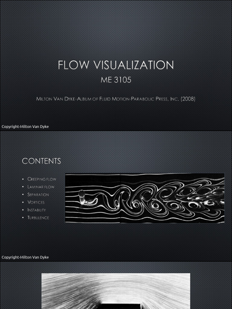 Flow Visualization | PDF