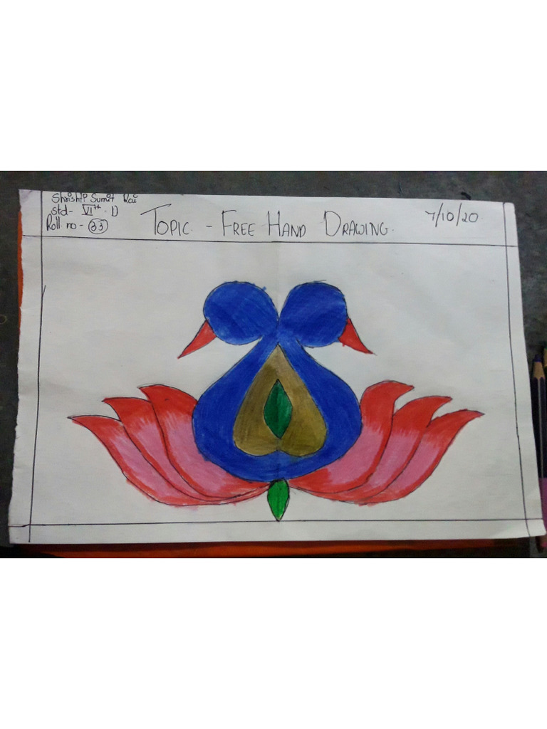 Drawing Half Yearly | PDF