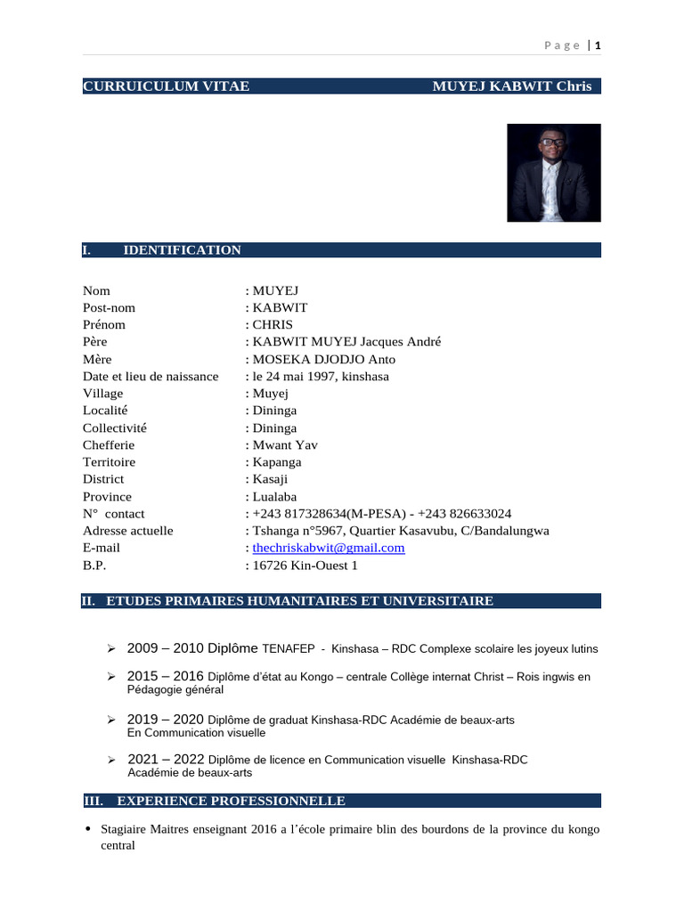 CV Chris Cross | PDF