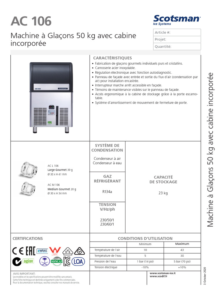 AC106 FR 10 20 | PDF
