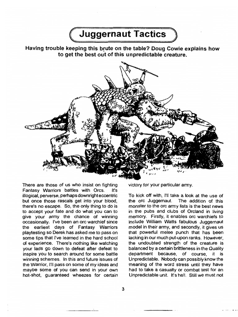 Warrior Orc | PDF