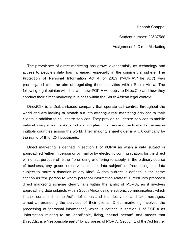 Merc Law 447 Assignment 2 | PDF