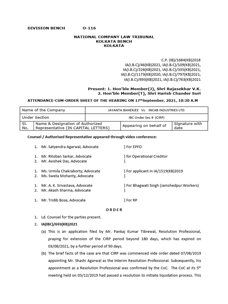 Extension Orders | PDF