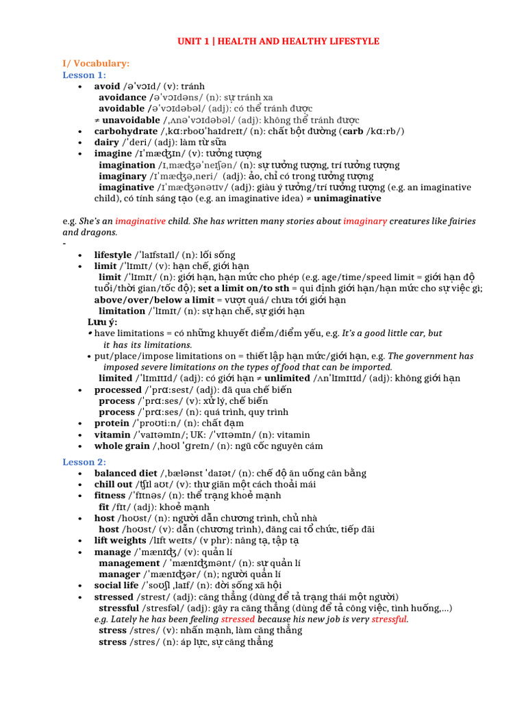 UNIT 1-Grade 11-I-Learn | PDF