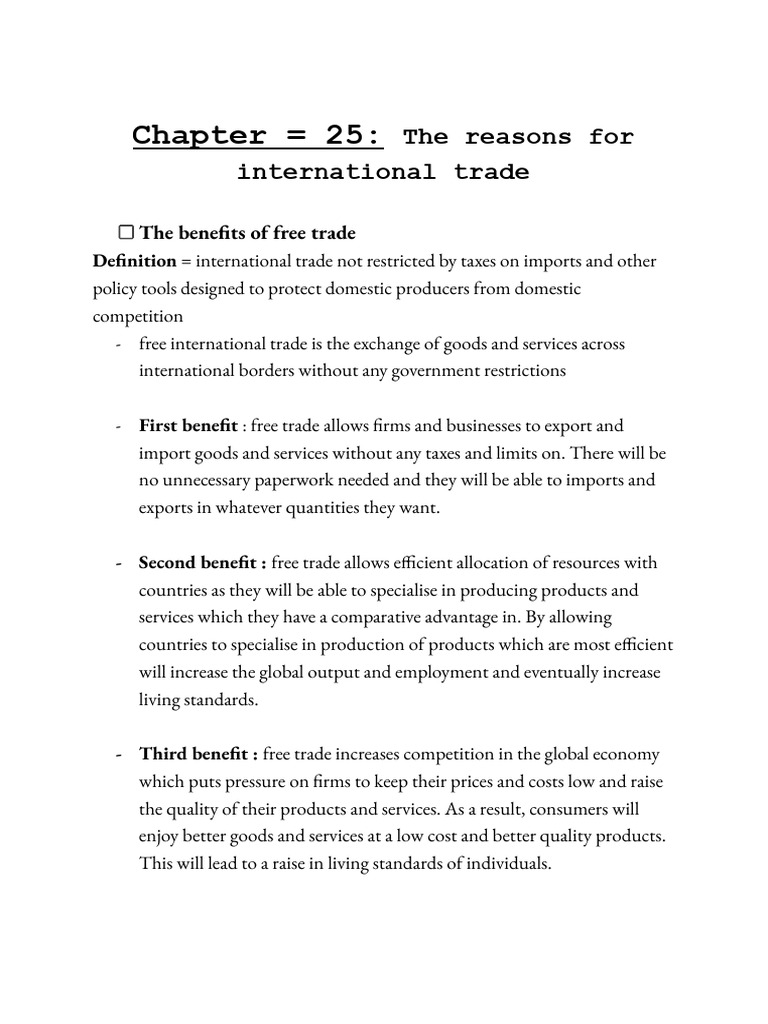 International Economic Issues-Compressed | PDF