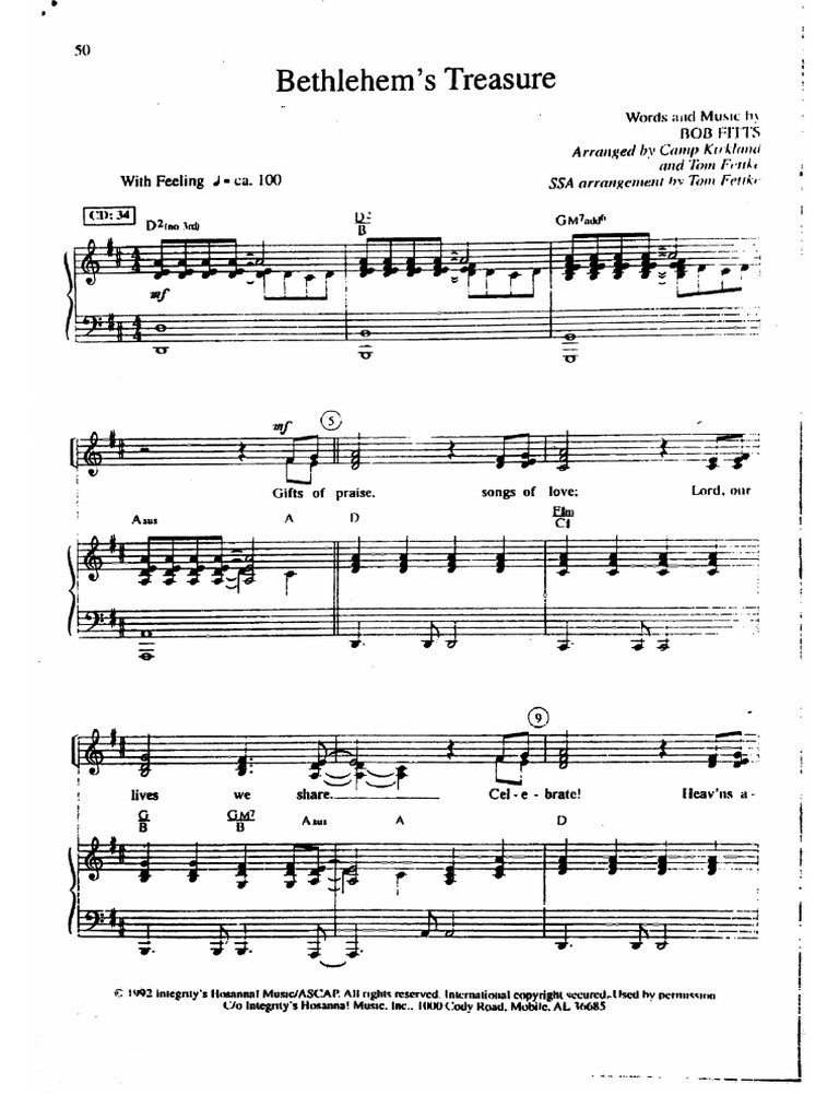 Bethlehem's Treasure | PDF