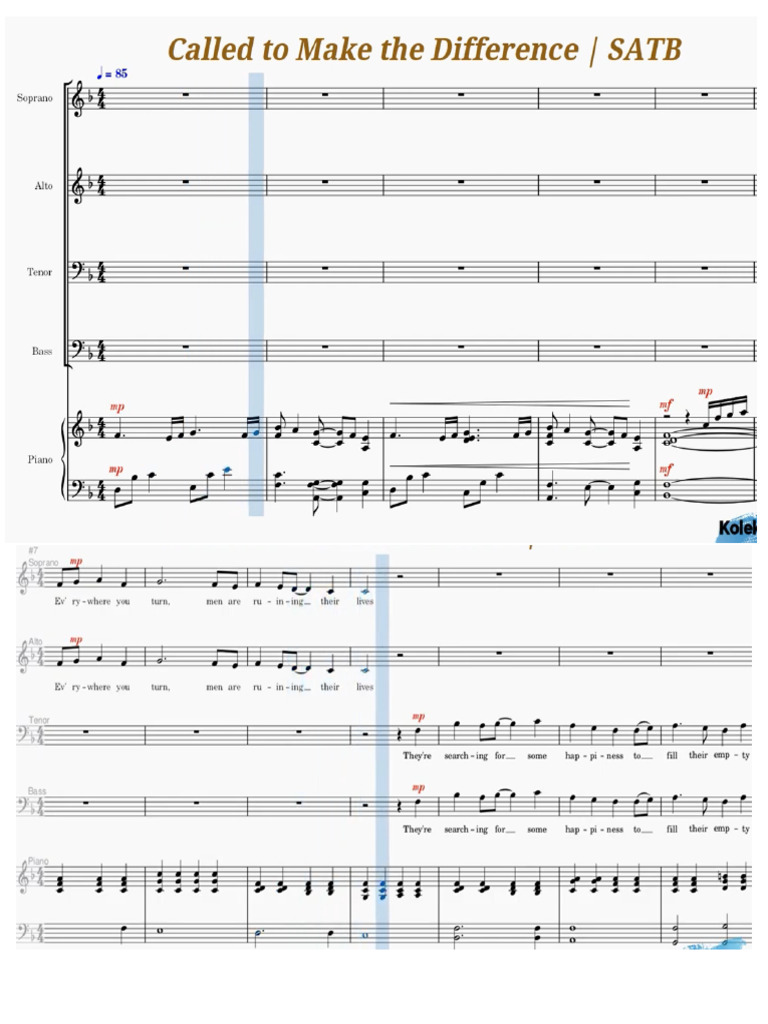 Called To Make A Difference | PDF