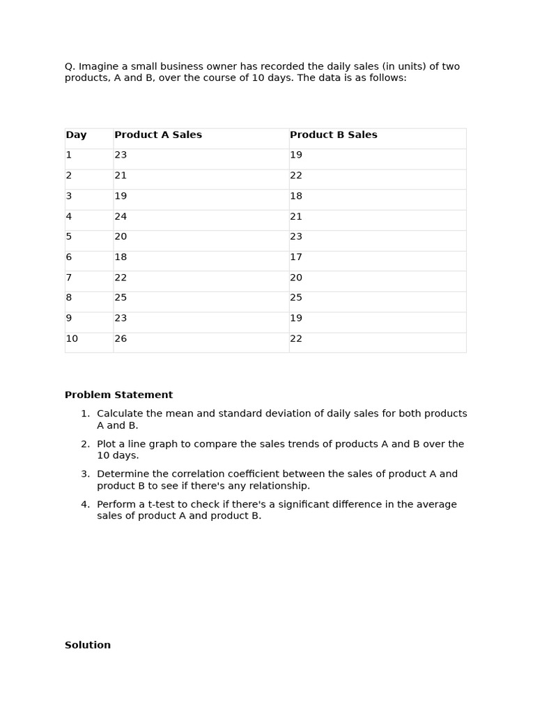 Unit 6 Statistics For Biology | PDF