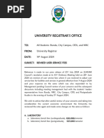UPNG 2025 Fee Structure Overview | PDF | Postgraduate Education ...