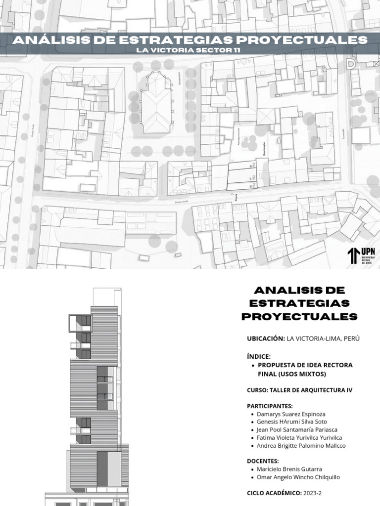 ANALISIS DE ESTRATEGIAS PROYECTUALES | PDF