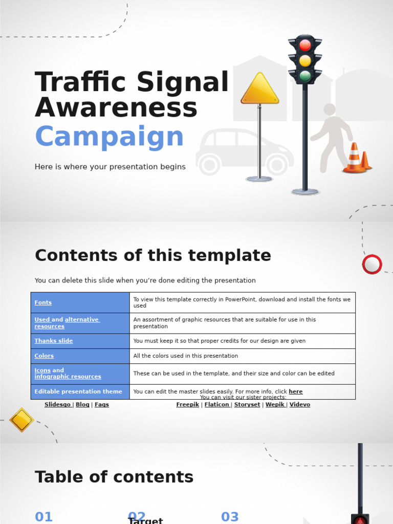 Traffic Signal Awareness Campaign | PDF