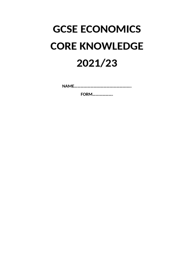 Core Knowledge Booklet 2021-22 (1) 2 | PDF
