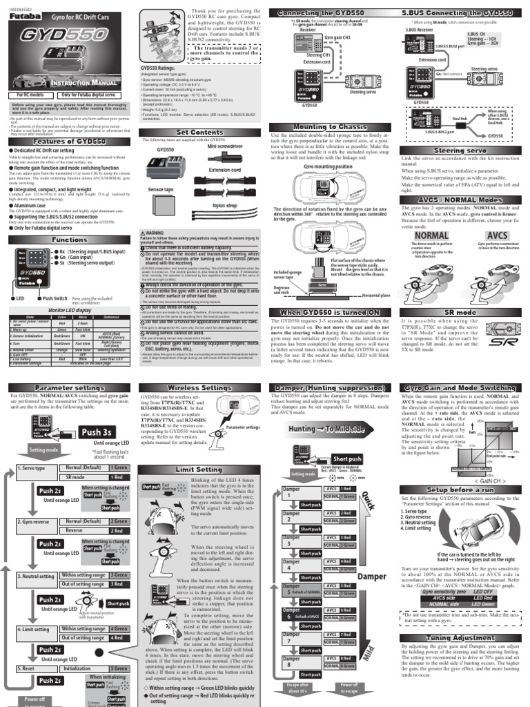 Gyd550 Eng 0306 | PDF