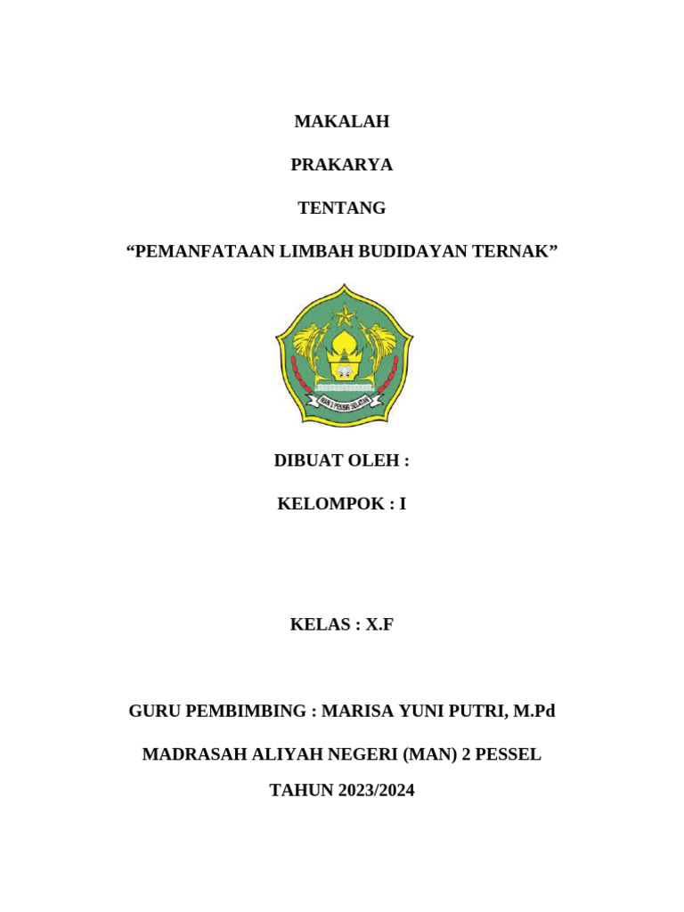 Tugas Makalah Alief | PDF