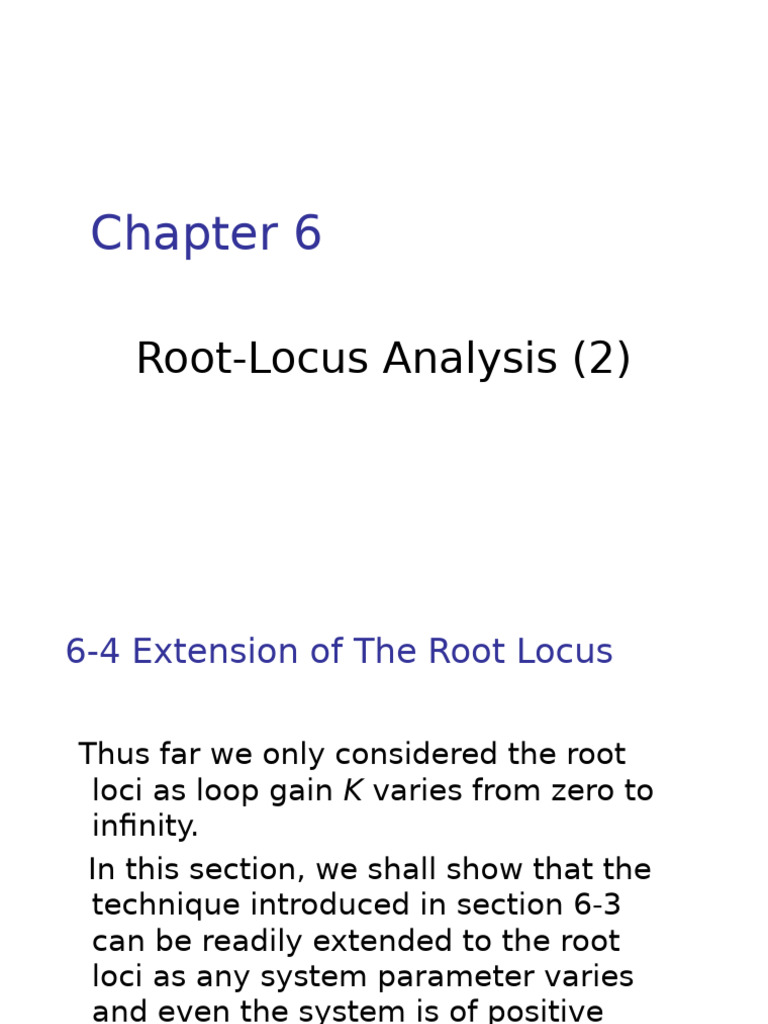 6 2.root Locus+Analysis | PDF