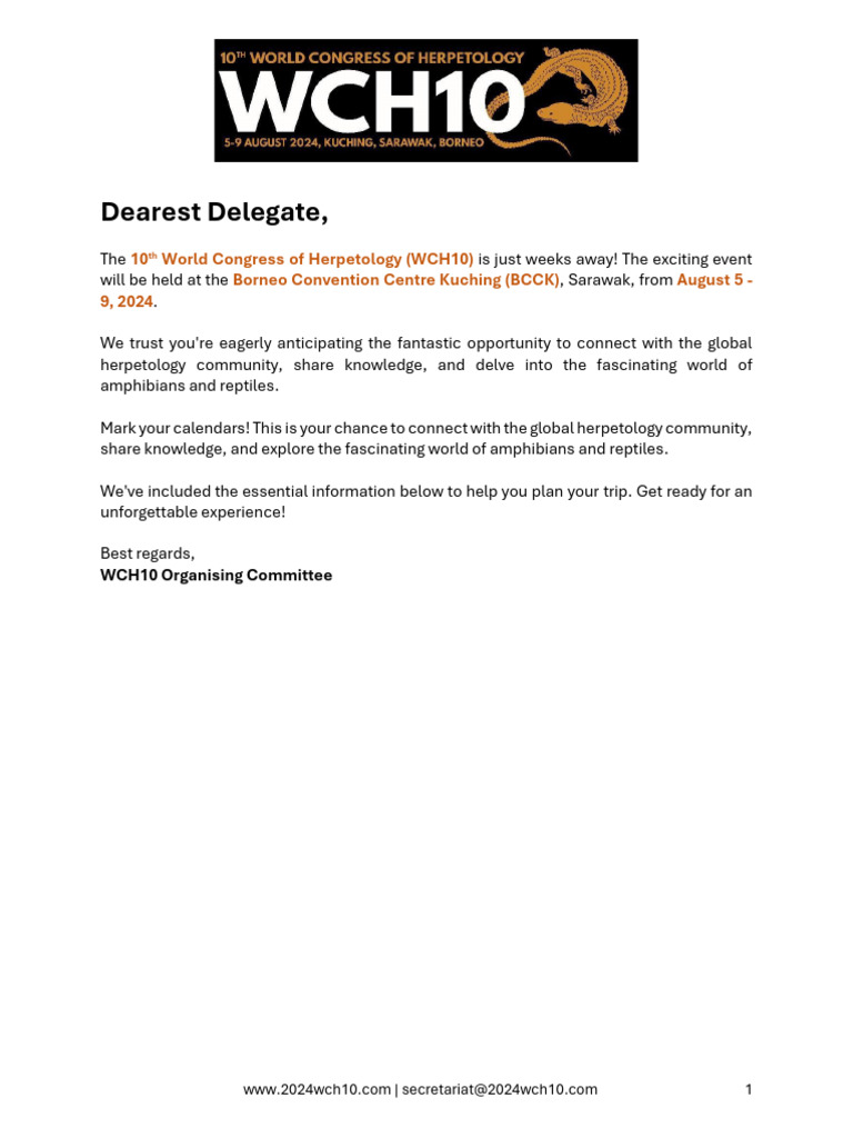 Delegate Housekeeping Note 1 Min | PDF