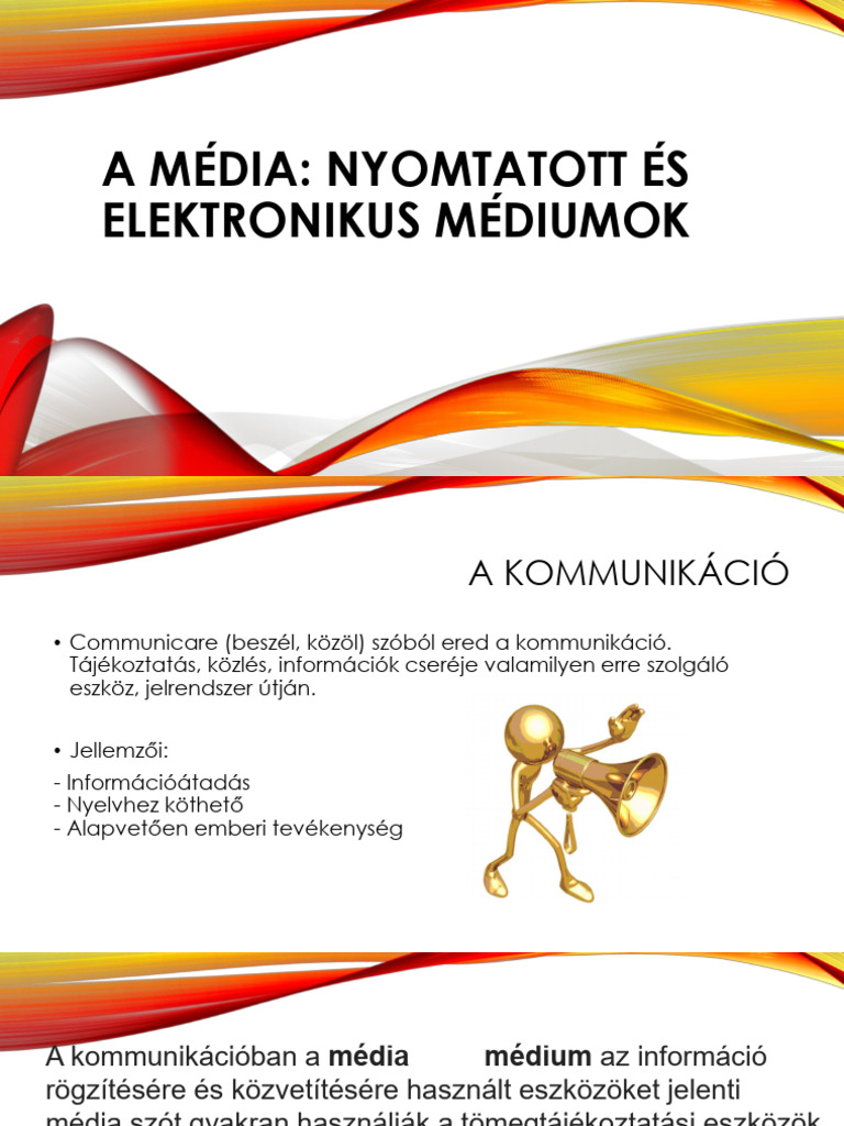 Oszt A Media 30. Ora | PDF