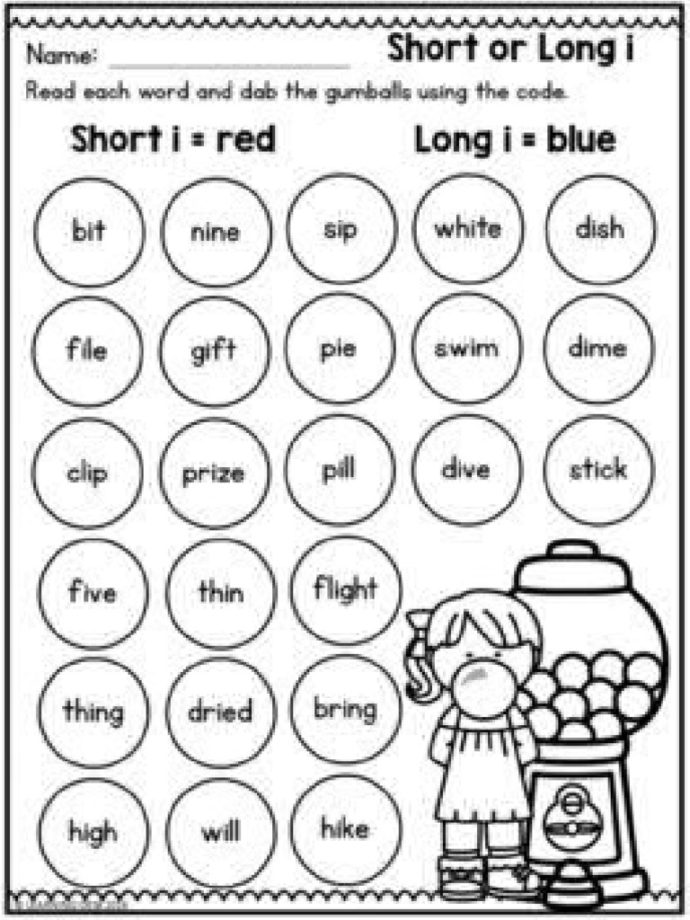 Q1 - Long and Short Vowel I | PDF