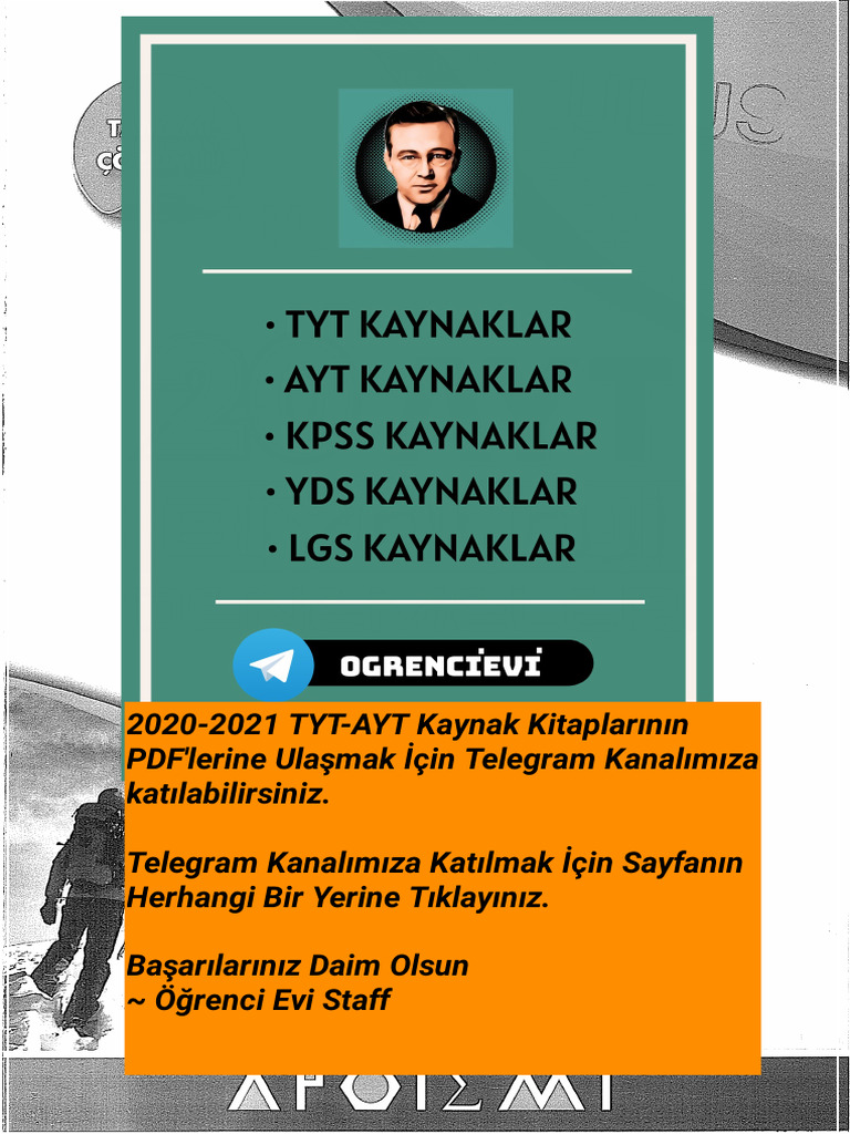 Apotemi 2020 AYT Biyoloji Denemeleri | PDF