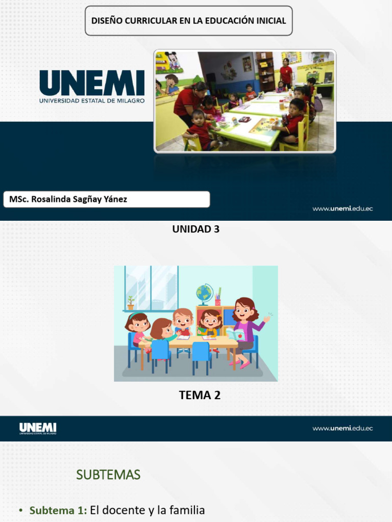 S10 Tema 2 U3. Rol Del Docente | PDF