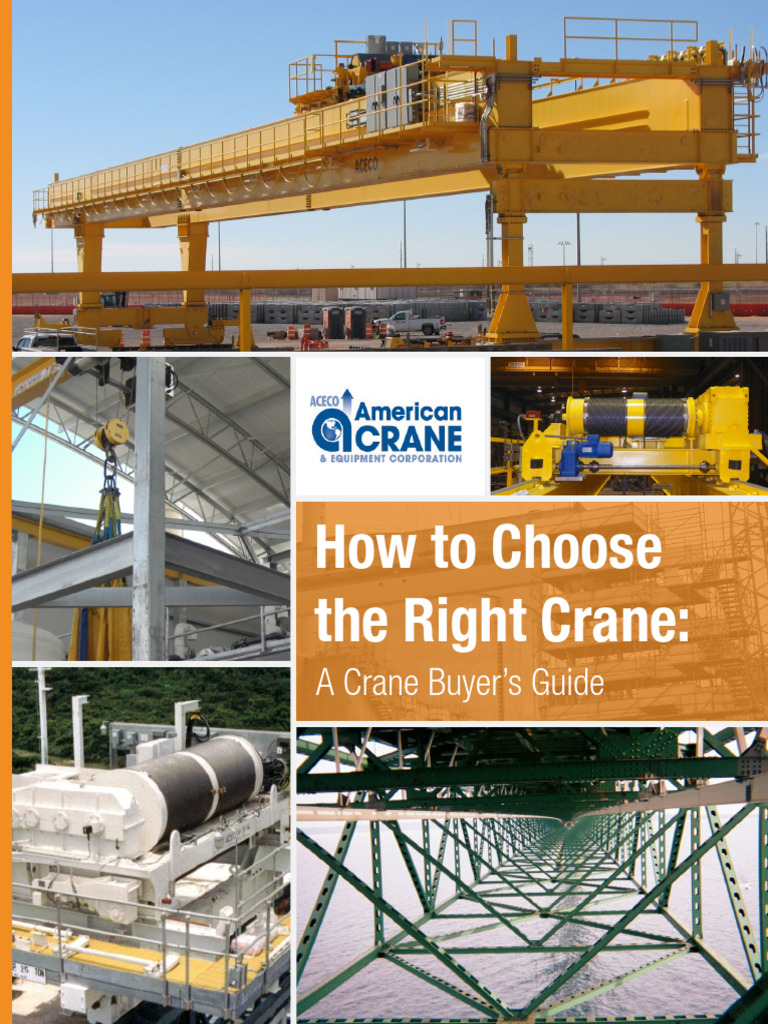 American Crane - The Crane Buyers Guide | PDF