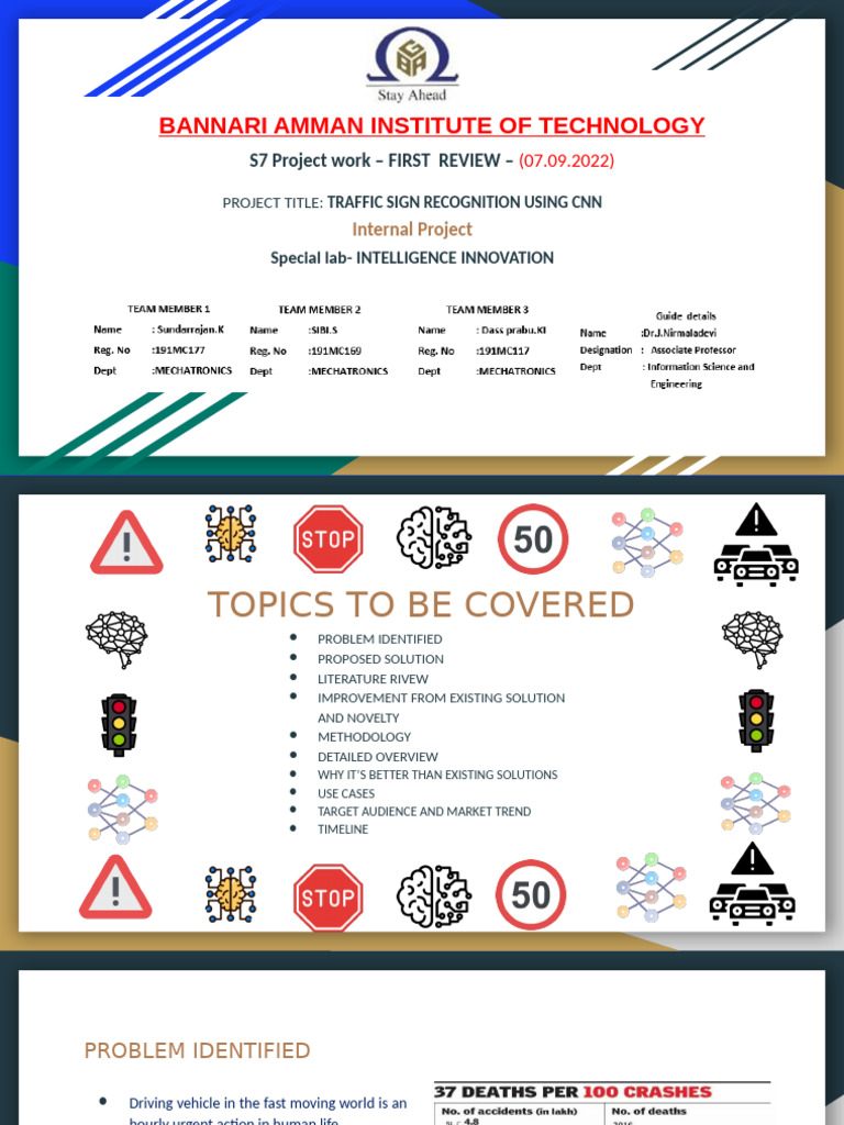 Traffic Sign Recognition | PDF