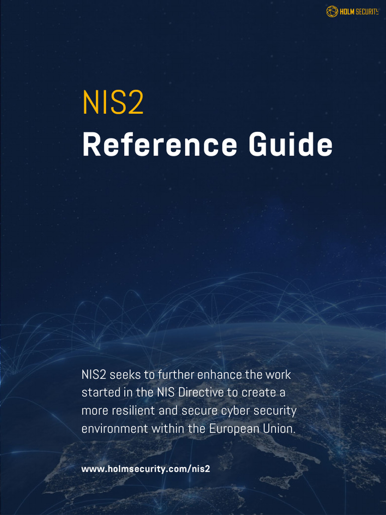 NIS2 Reference Guide - Holm Security | PDF