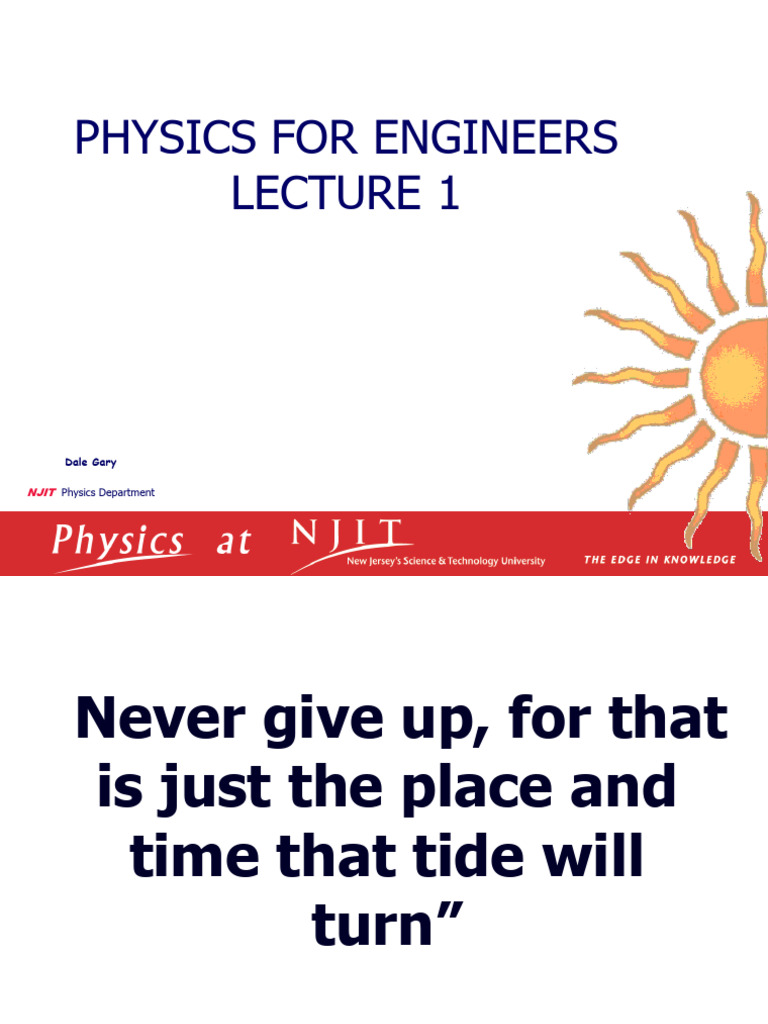 Lesson 1 Motion in One Direction | PDF