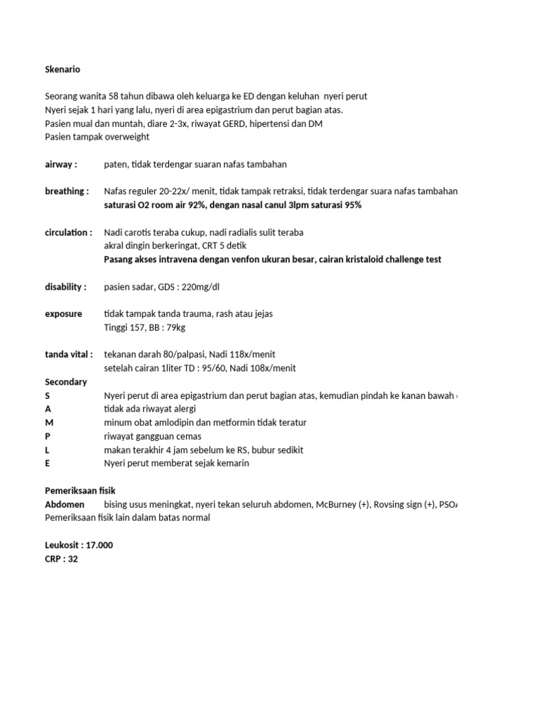Video Mockdrill Scenario Feb 2023 - Rev02 | PDF