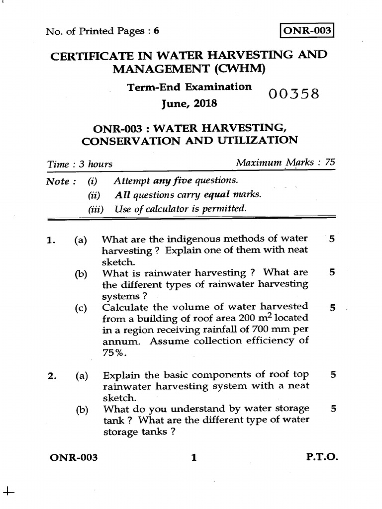 Onr-003 June 2018 | PDF