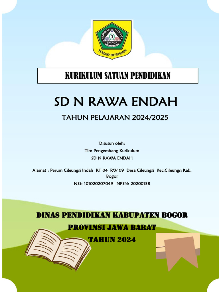KSP SD Tahun Ajaran 2024/2025 | PDF