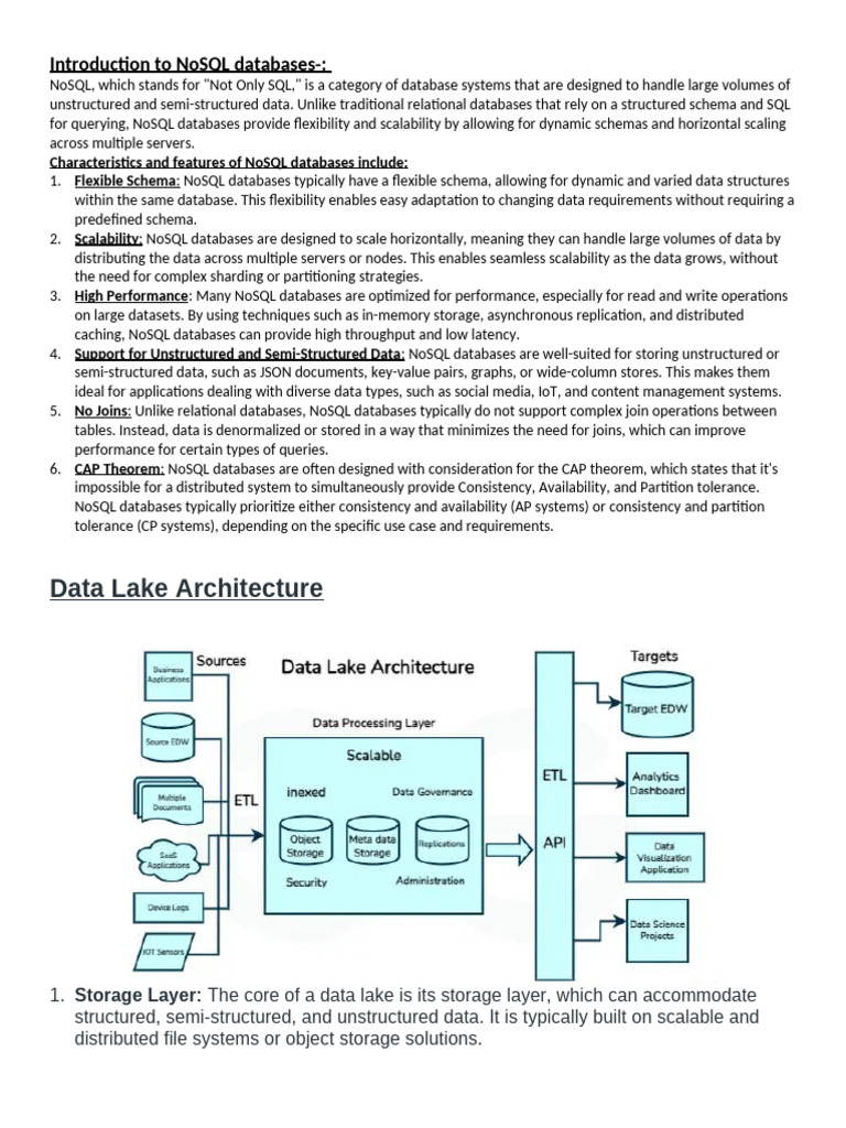 Introduction to NoSQL databases | PDF