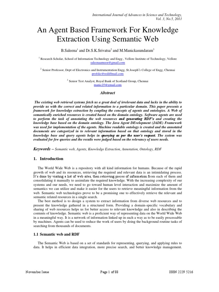 Paper 1 | Download Free PDF | Semantic Web | Resource Description Framework