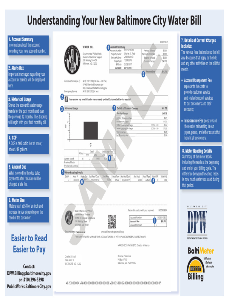 New-water-bill-sample | PDF