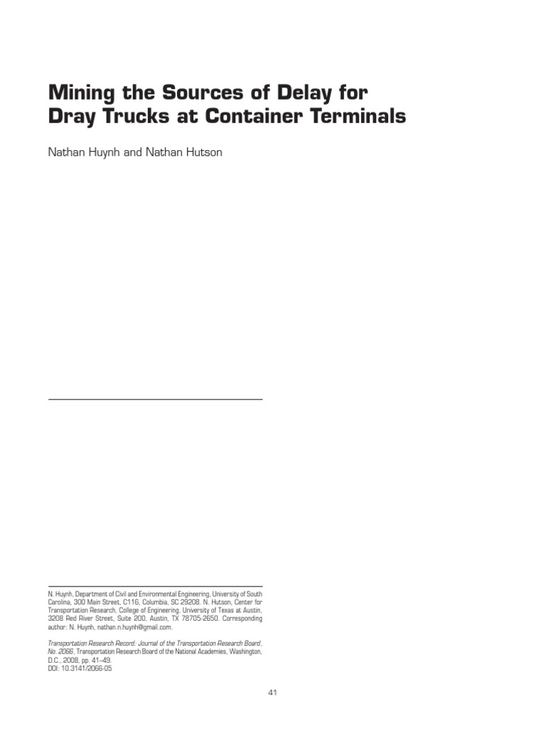 Huynh and Hutson, 2008 | PDF