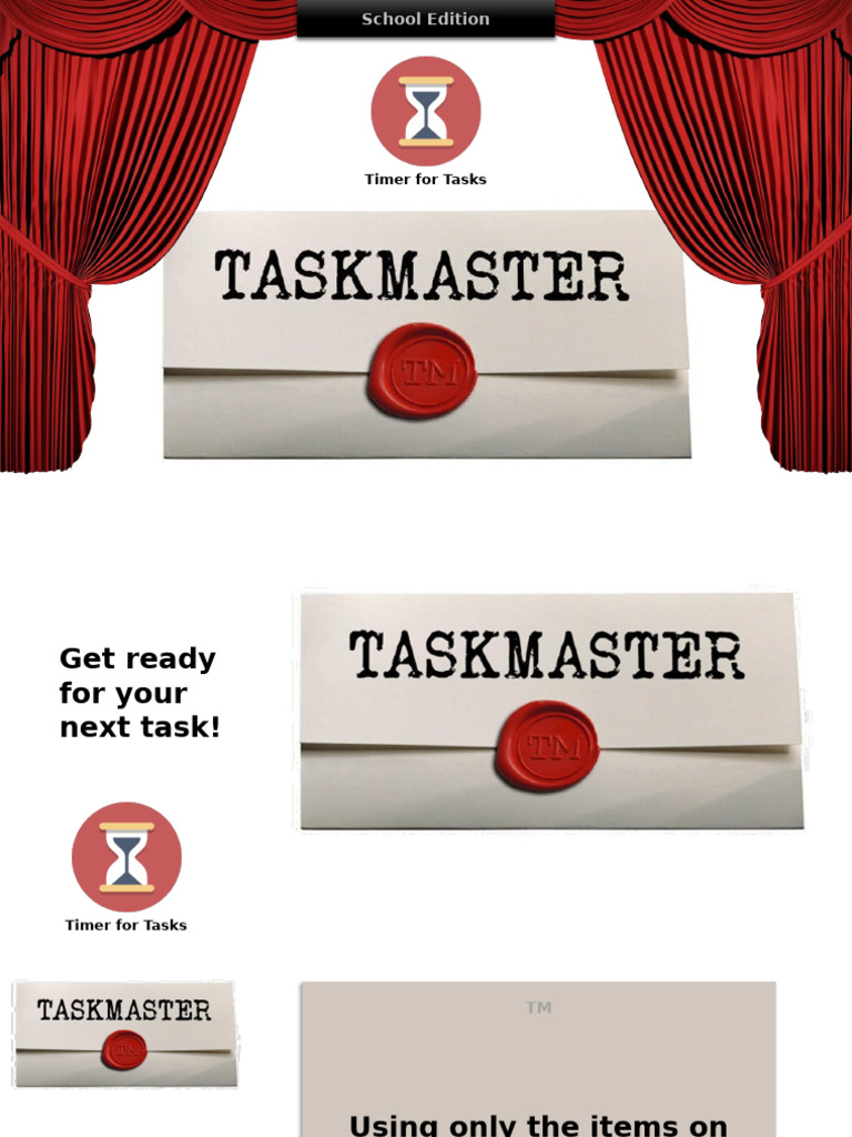 Taskmaster | PDF